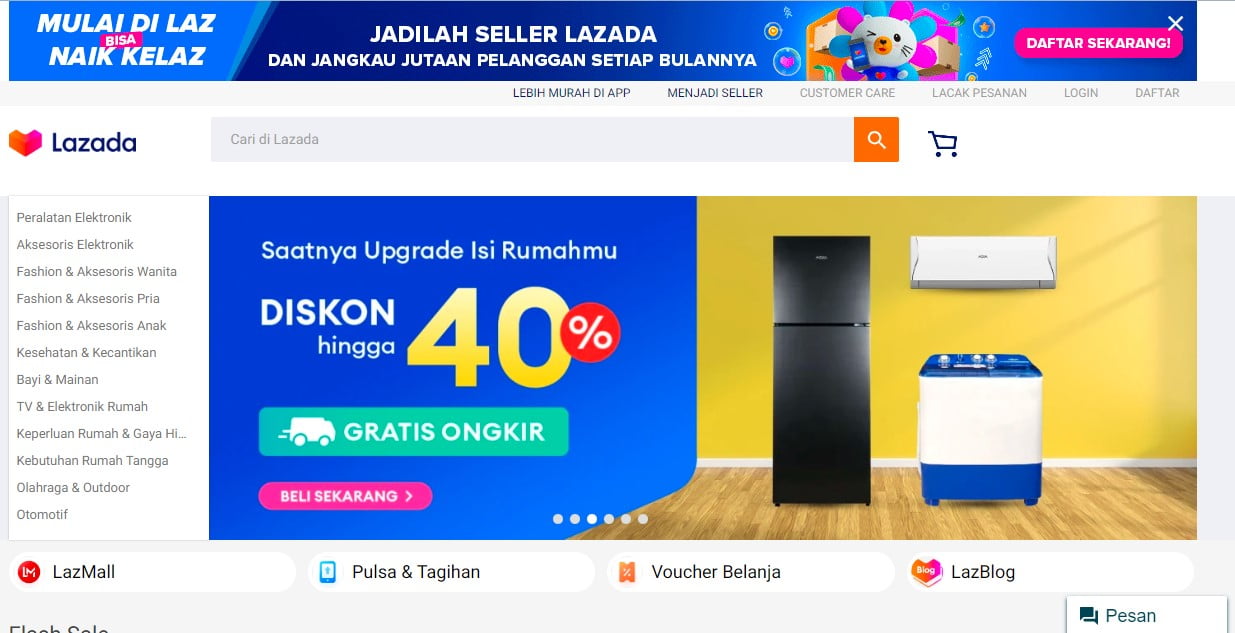 Cara Login Lazada Tanpa Aplikasi, Mudah Banget! – Teknokra.com