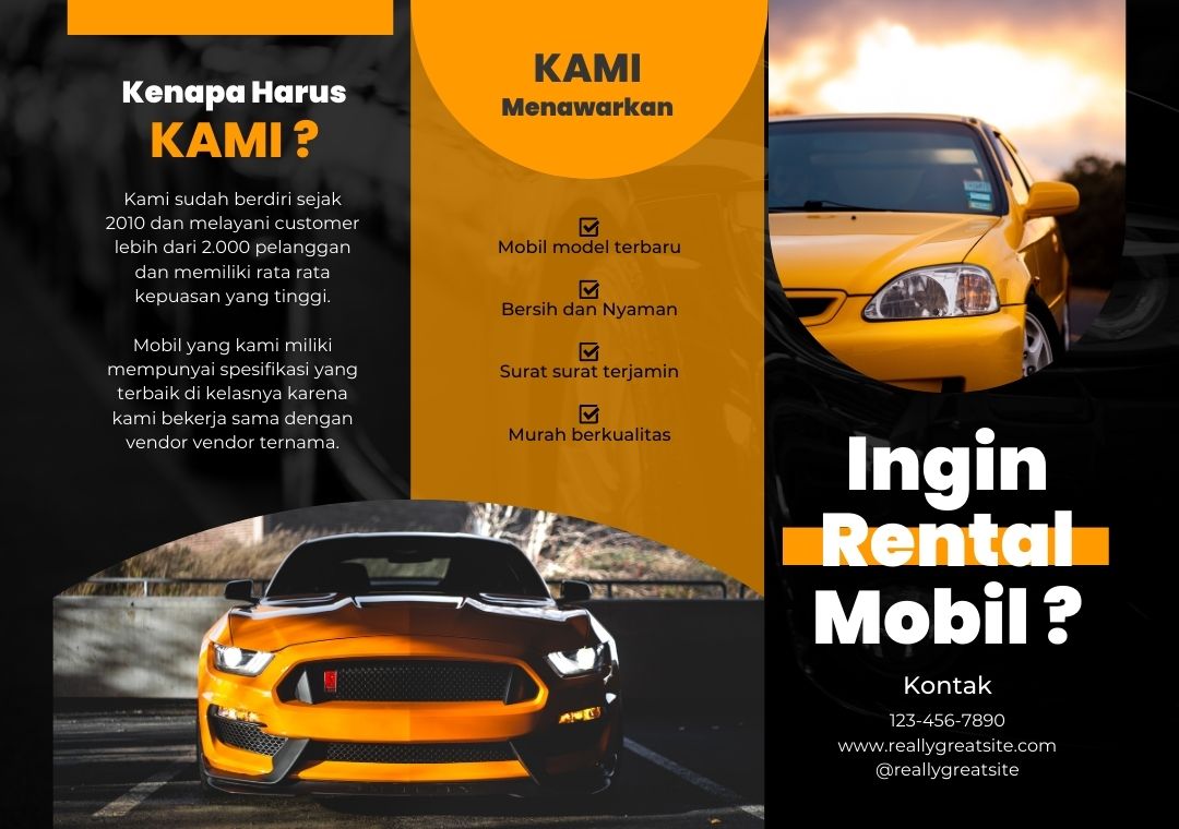 Ciptakan Kata-Kata Rental Mobil Untuk Bisnis Promosi Jadi Menarik ...